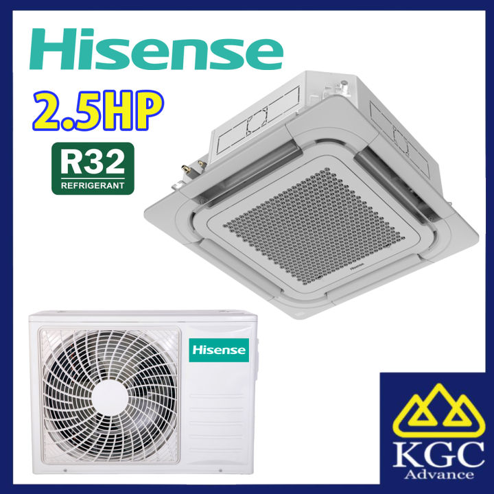 (Free Shipping) Hisense R32 2.0HP 2.5HP 3.0HP 3.5HP 5.0HP Inverter / Non Inverter Ceiling ...