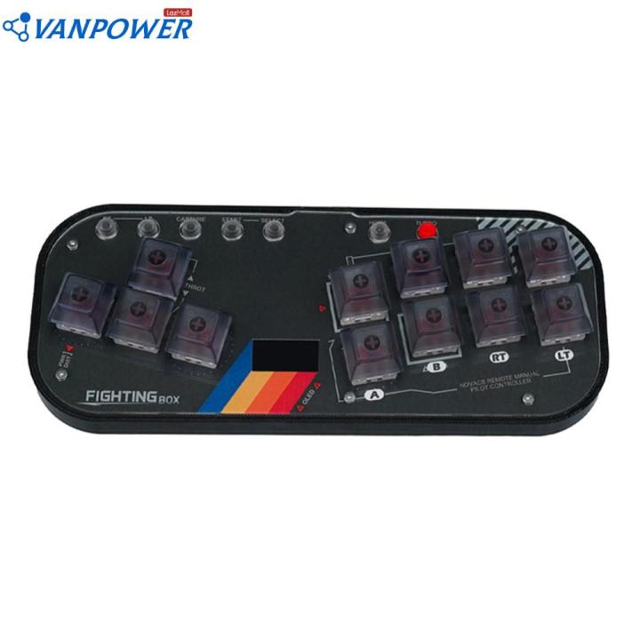 FightingBox Mini HitBox Controller RGB Cherry Switch SOCD Fighting ...