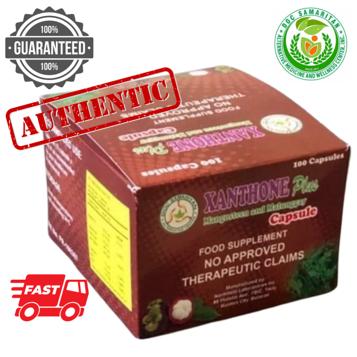 Authentic Xanthone Plus Herbal Capsule 100 caps by Doc Samaritan ...