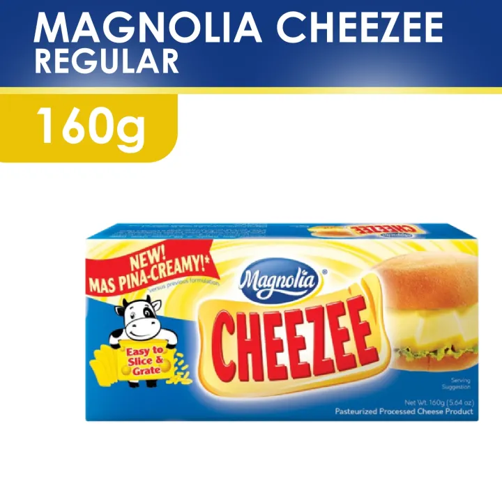 MAGNOLIA Cheezee Regular 160g Processed Cheese with Vitamins and Zinc ...