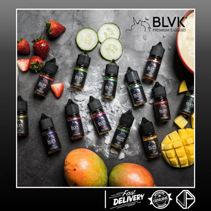 [VFSTORE] BLVK SALTNIC FLAVOR 10ML - USA IMPORTED | Lazada