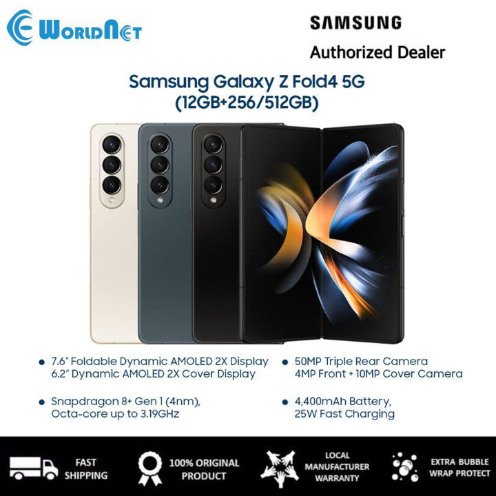 Samsung Galaxy Z Fold 4 5G Smartphone - Original 1 Year Warranty by ...