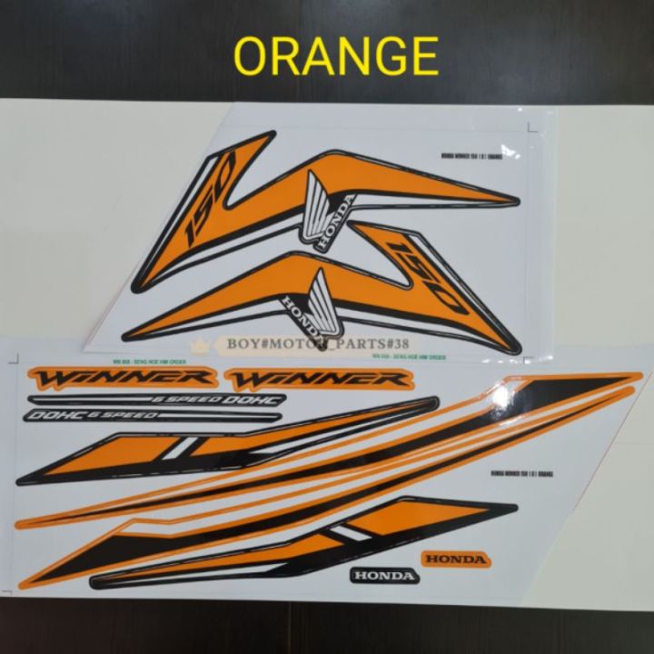 RS150 Honda WINNER (8) Body Sticker | Lazada