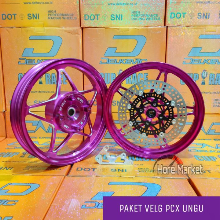 VELG DELKEVIC X1 BINTANG PNP PCX 150 CBS / ABS / PCX 160 CBS / ABS velg ...