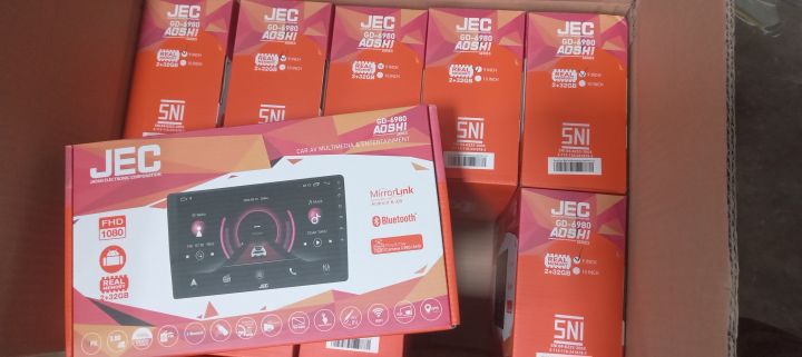 HEAD UNIT ANDROID 9 INCH JEC GD-6980 RAM 2/32 GB / TV MOBIL ANDROID | Lazada Indonesia