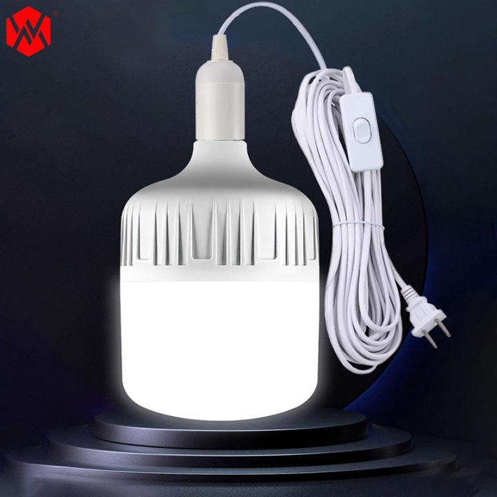 LED energy-saving lamp, hangable lamp holder cord set with switch ...