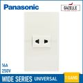 Panasonic Wide Series Universal Outlet - 1, 2, 3 Gang or Device Only ...