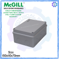 Mcgill Weatherproof Junction Box with Polyurethane Gasket MGJB Series ...