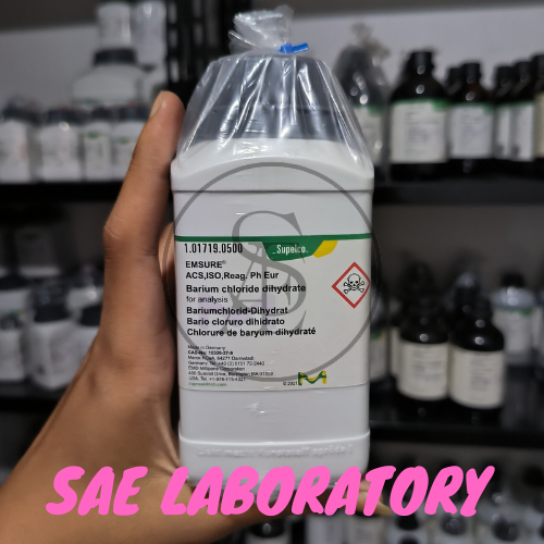 BARIUM CHLORIDE DIHYDRATE /BARIUM KLORIDA/BACL.2H2O MERCK 101719 500gr ...