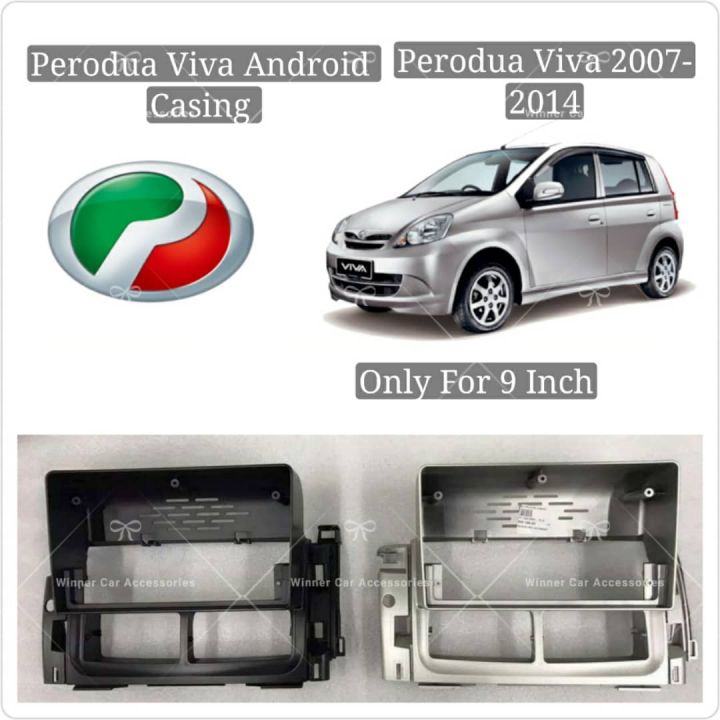 PERODUA VIVA 9 INCH ANDROID PLAYER CASING | Lazada