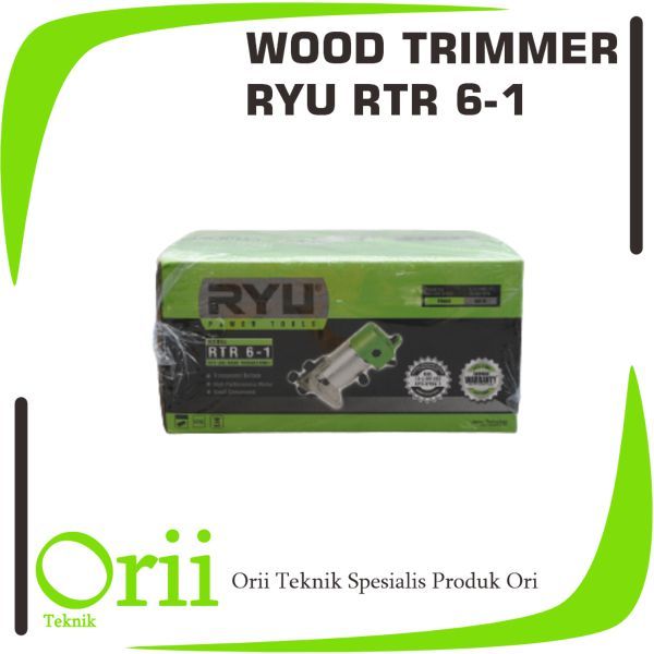 RYU RTR6-1 MESIN PROFIL KAYU 6 MM ROUTER WOOD TRIMMER RTR 6-1 | Lazada ...