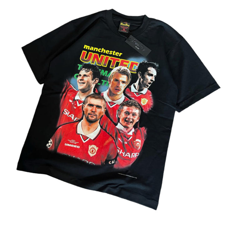 ขายร้อน ใหม่ (จัดส่งทุกวัน)Manchester United Vintage mood ️ Bootleg T ...