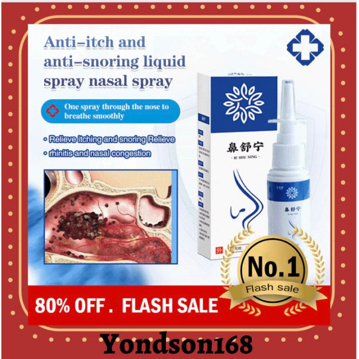 Anti-snoring spray For Better Sleep and Anti-itch liquid spray nasal ...