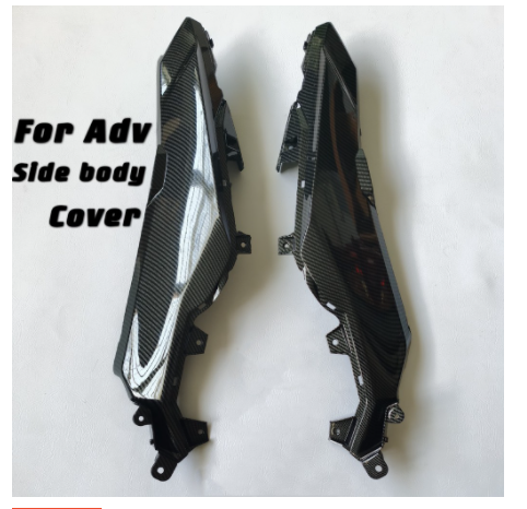HONDA ADV 150 SIDE BODY CARBON COVER (LEFT & RIGHT) | Lazada PH