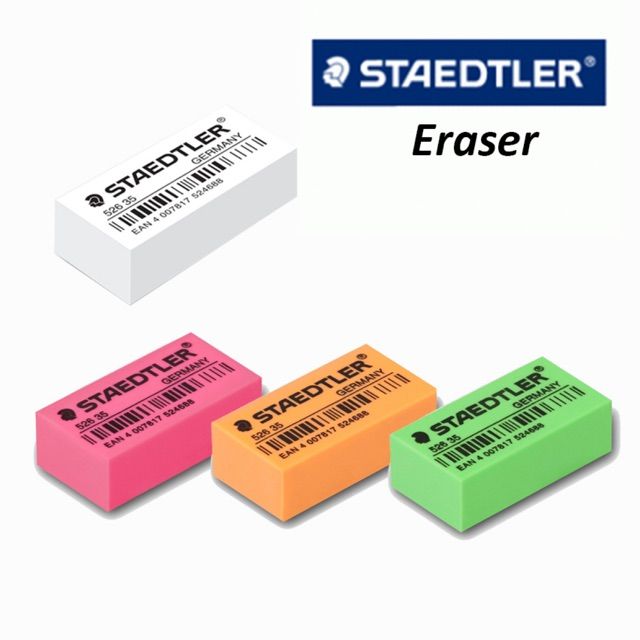 STAEDTLER ERASER suitable for student, office and etc | Lazada