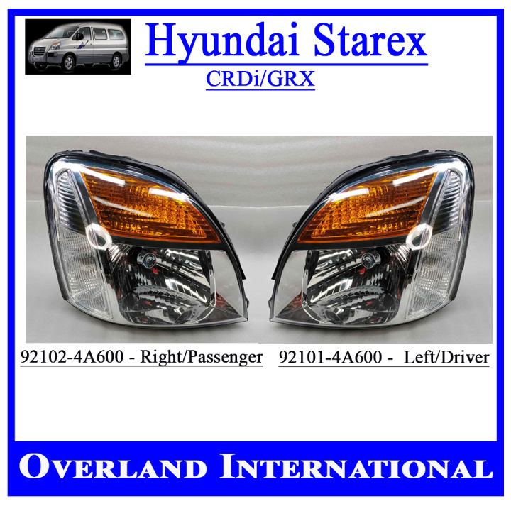 HEADLIGHT HEADLAMP ASSEMBLY (Sold By Piece) 92101-4A600 Left/Driver ...