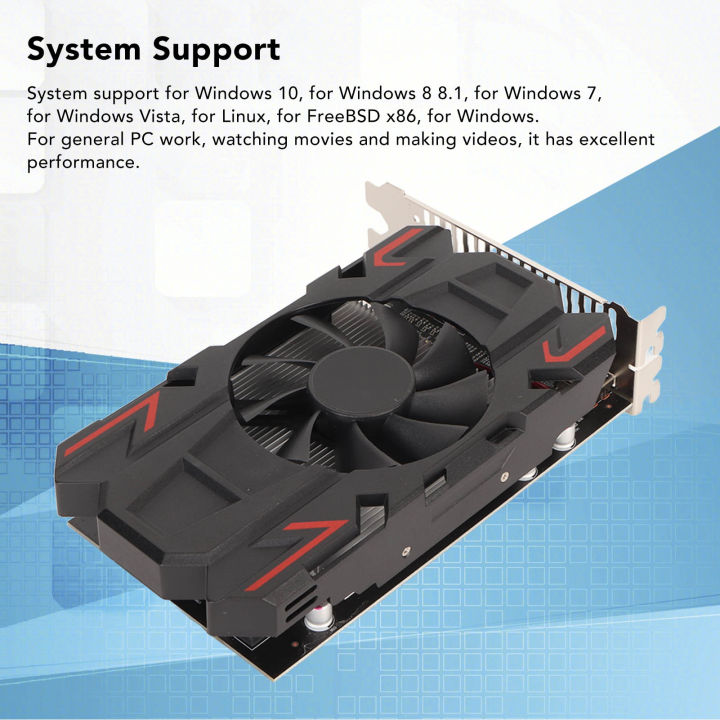 Desktop Gaming Video Card Gaming Graphics Card HD6770 4GB DDR5 128bit ...