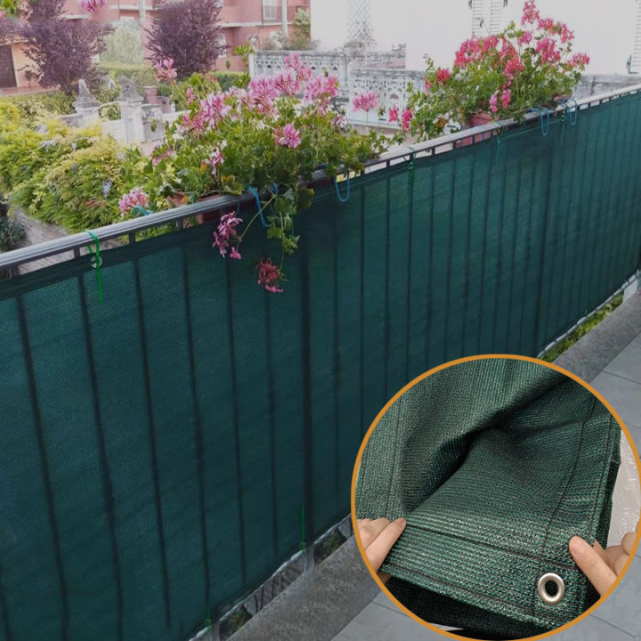Thickest Dark Green Sun Shades Privacy Screen Fence Screen Windscreen ...