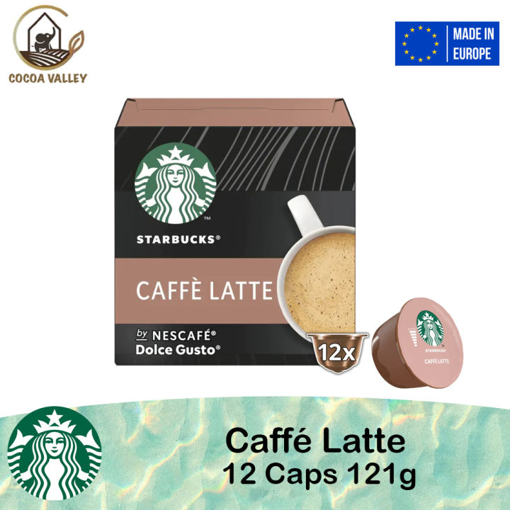 Starbucks Dolce Gusto Caffé Latte 12 Caps 121g | Lazada