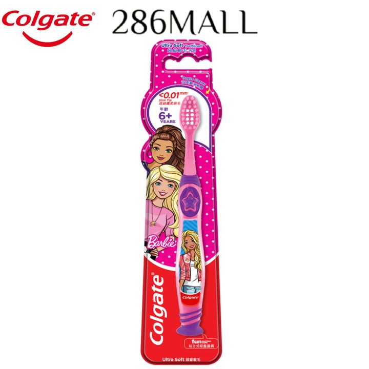 Colgate Kids Barbie Toothbrush 6+ Years (Ultra Soft) [ 286MALL ] | Lazada