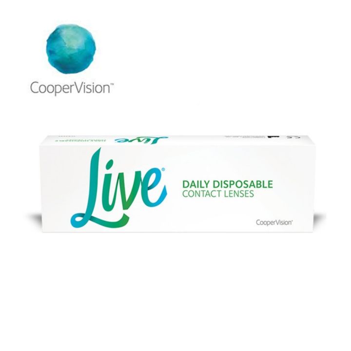 Live 1 day Daily Disposable Lens Cooper Vision Contact Lenses (30 Pcs ...