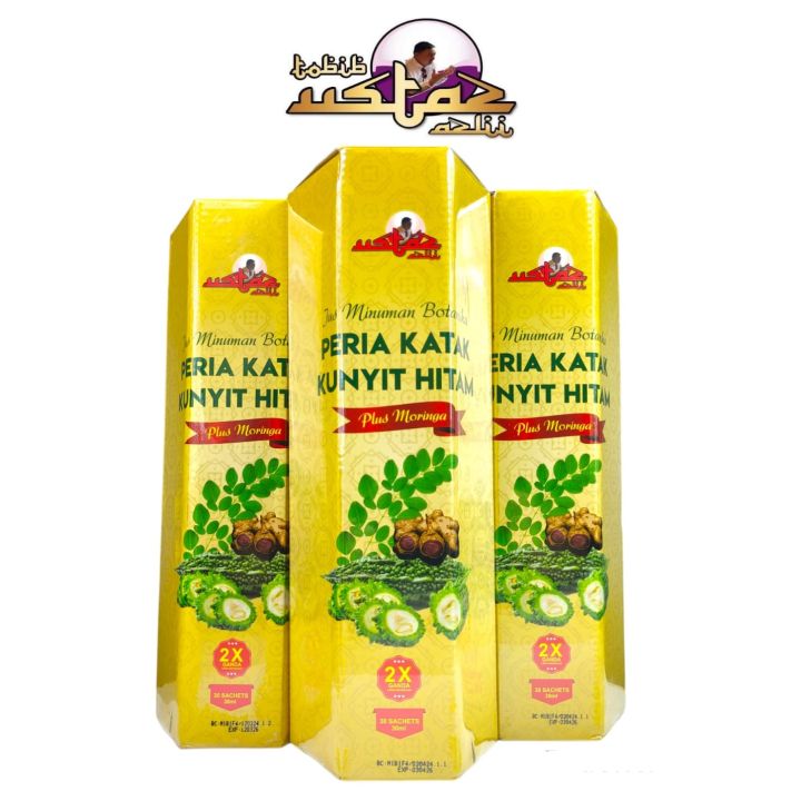 TOBIB USTAZ AZLI JUS PERIA KATAK KUNYIT HITAM PLUS MORINGA | Lazada