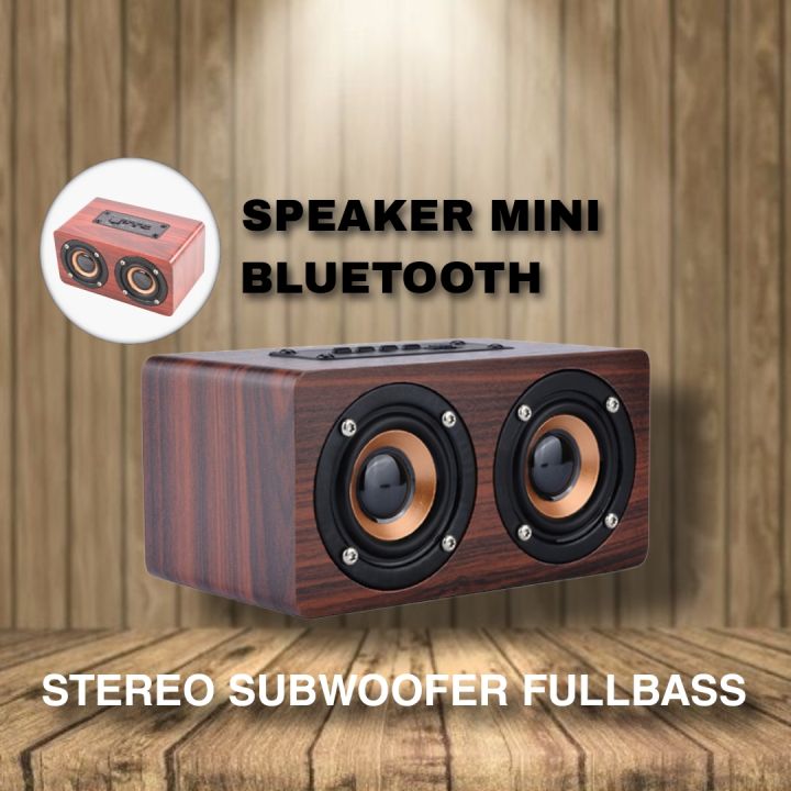 [COD] Speaker Mini / Musik Box Bluetooth Desktop Stereo Subwoofer ...
