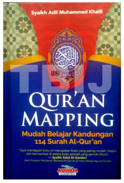 Al Quran Mapping PACKING KARDUS Mudah Belajar Kandungan 114 Surah ...