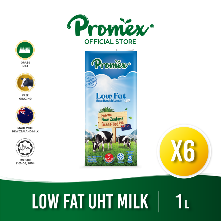 Promex UHT Low Fat 1liter (6packs) | Lazada
