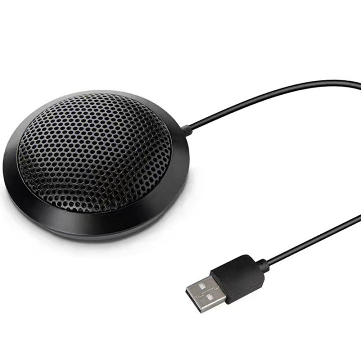 360° Omnidirectional Condenser Microphone Desktop Wired Microphone ...