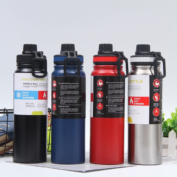 Thermos NEW #058-1000ML Flask Double Wall Vacuum Insulated Stainless Steel Water Bottle | Lazada PH