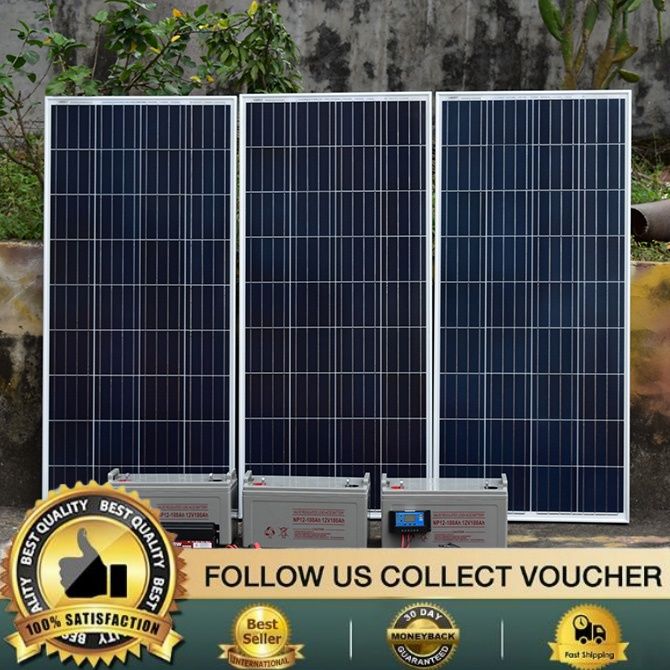 300 watts Solar Panel original 18Volt Pv Solar Cell Panel generator set ...