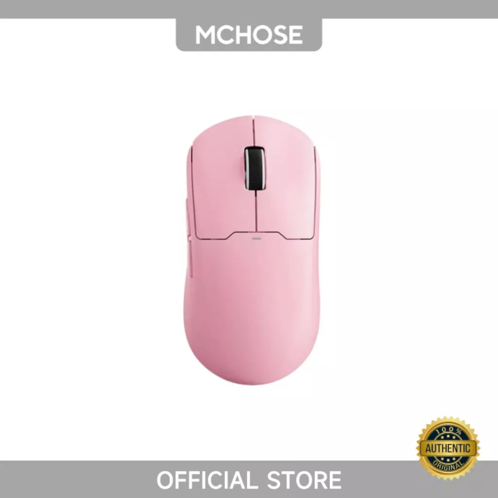 MCHOSE A5 Ultra Tri-Mode Wireless Gaming Mouse Light Pink | Lazada PH
