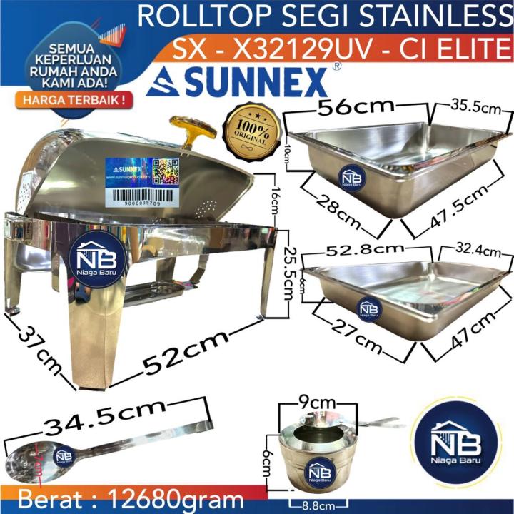 ROLLTOP SEGI SUNNEX 8,5 LITER Pemanas Roll Top | Lazada Indonesia