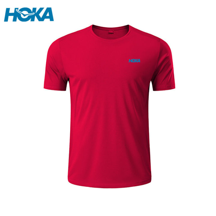 HOKA ONE ONE Men's Breathable and Sweat-absorbing Sports T-shirt, made ...