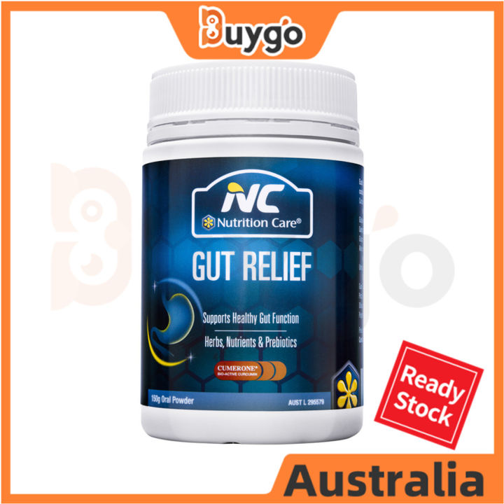 EXP:10/2026 Nutrition Care Gut Relief Powder 150g Assists In The Relief ...