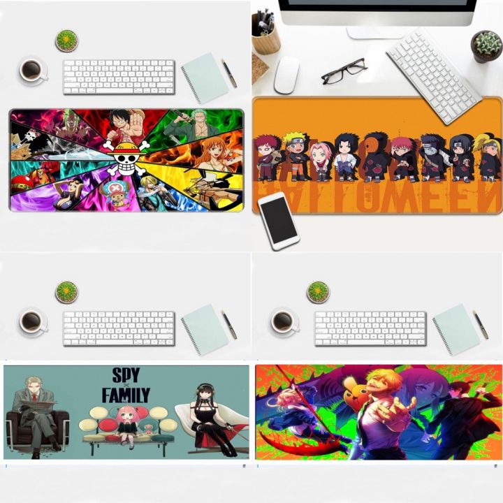 Extended Gaming Mouse Pad Chainsaw Man NBA Demon Slayer Spy X Family ...