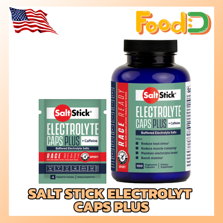 Saltstick Caps-Buffered Electrolyte Salts (PLUS) ซอลท์สติ๊ก อิเล็กโต ...