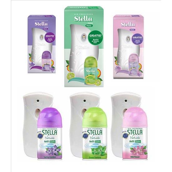 Stella Matic Box Set Pengharum Ruangan All Varian | Lazada Indonesia
