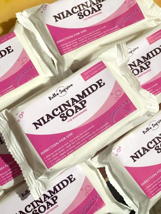 Bella Suprina Niacinamide Soap X10 Whitening New Packaging Lazada Ph
