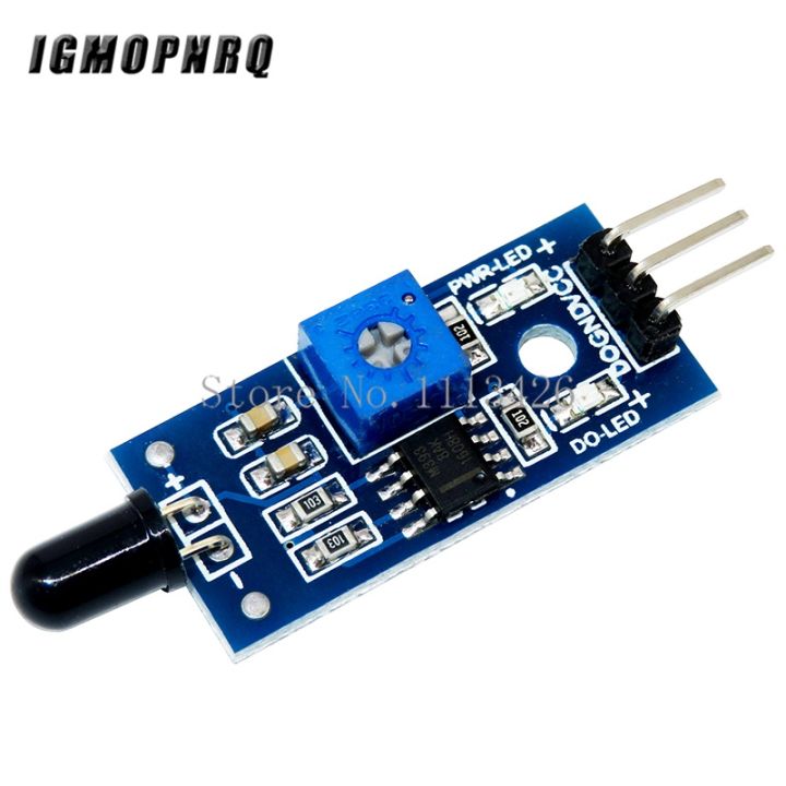 Ir Infrared 3 Wire Flame Detection Sensor Module Ir Flame Sensor Module
