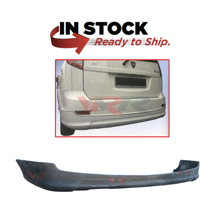 Proton Exora (2009-2011) OEM Style Rear Back Skirt Skirting Bumper ...