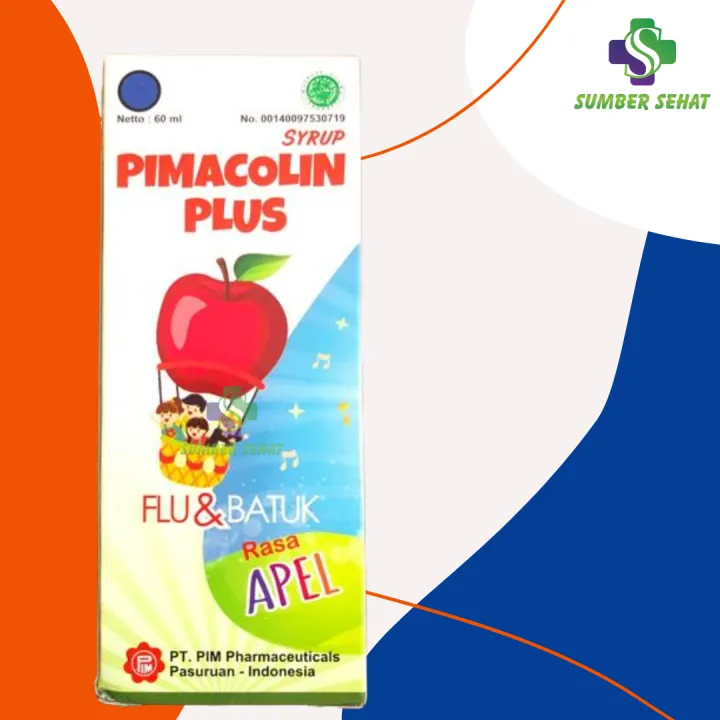 PIMACOLIN PLUS RASA APEL SIRUP 60 ML | Lazada Indonesia