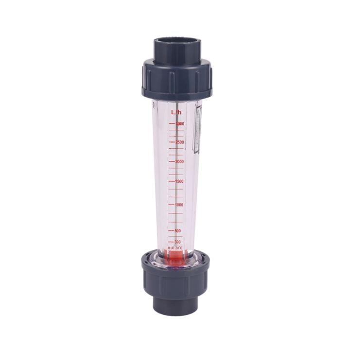 Lzs-25 Flow Meter Plastic Type 300-3000l/h Water Rotameter Liquid ...