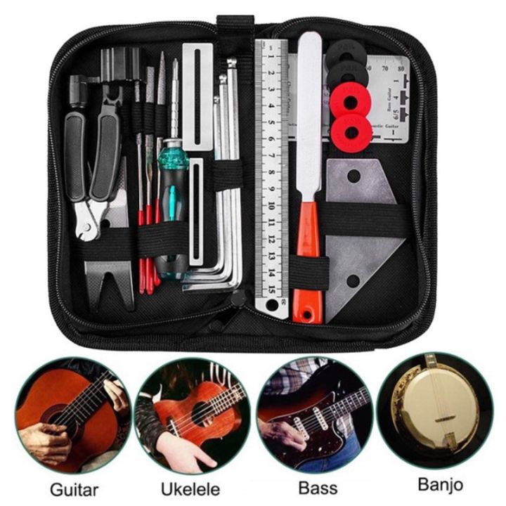 Guitar Maintenance Cleaning Tool Kits Repair and Maintenance Tools Full ...