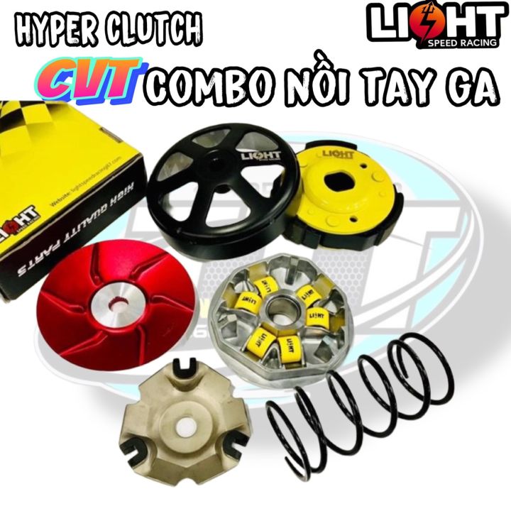 COMBO BỘ NỒI XE TAY GA LIGHT SPEED vario AB125 click air blade ab110 ...