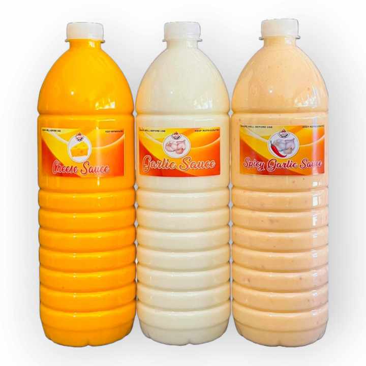 3IN1 SHAWARMA SAUCES. PACK OF 3. GARLIC/SPICY/CHEESE SAUCES FOR ...