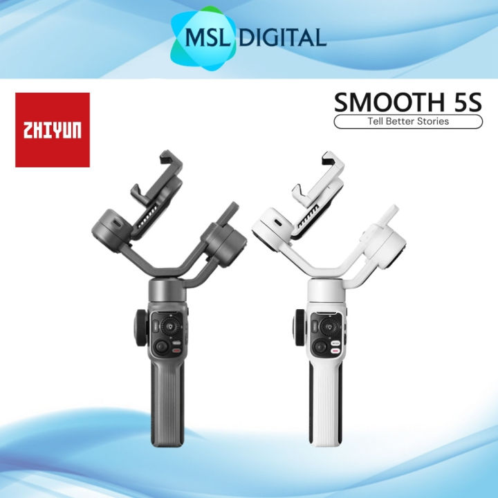 Zhiyun Smooth 5S Smartphone Gimbal Stabilizer | Pro 3-Axis Structure ...