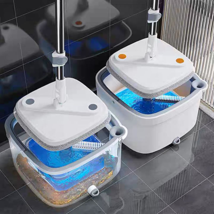 Sewage Separation Mop 360 Spin Mop With Bucket 2in1 Rotating Mop Free ...