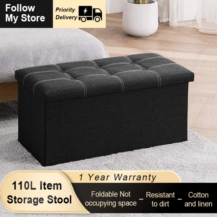 Sofa Storage Stool Of Folding Versatile Ottoman Storage Box Chair ...